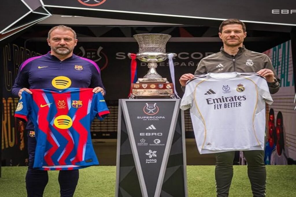 Barcelona vs Real Madrid disputan la final de la Supercopa de España ...